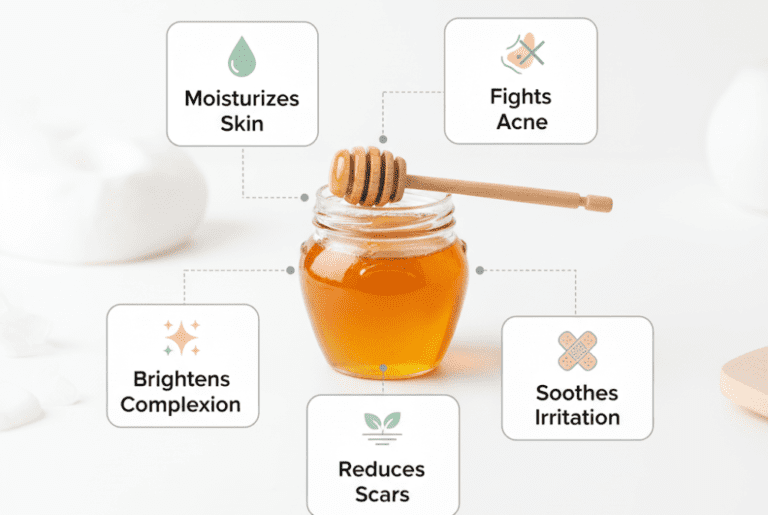 Honey for Face: Benefits, Uses & DIY Masks for Glowing Skin